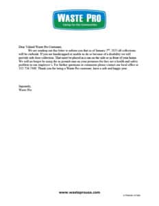 Citrus County - Waste Pro USA