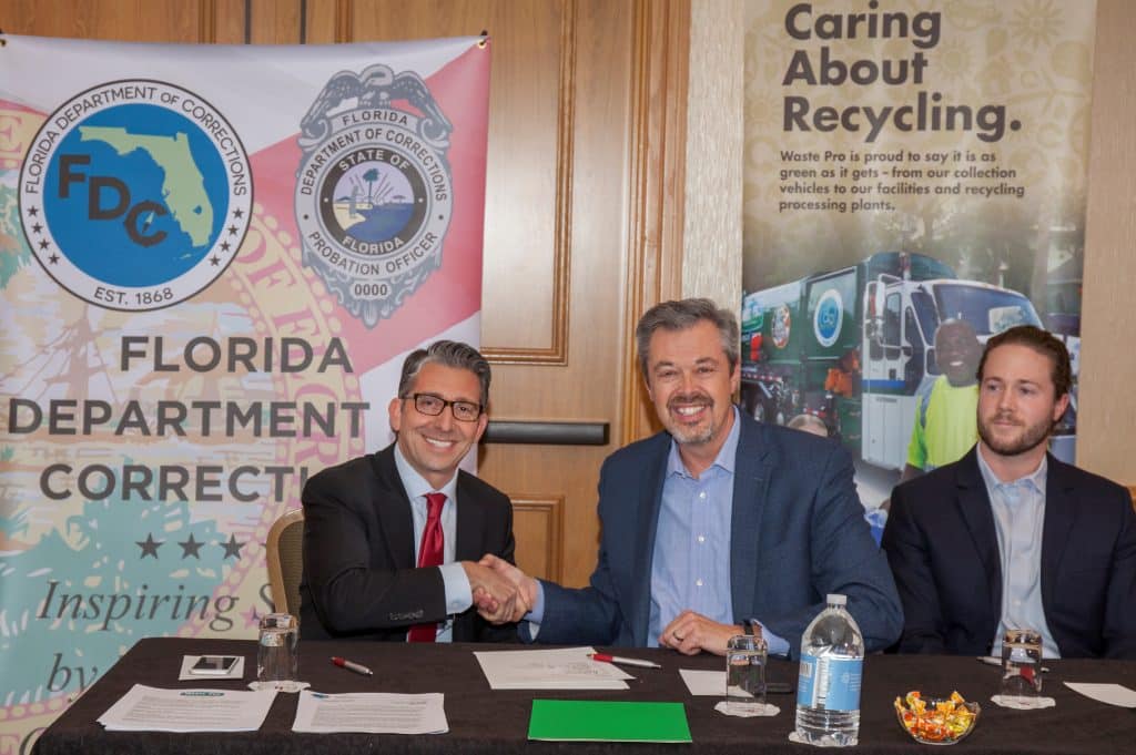 FDC, Waste Pro Announce Offender Employment Program - Waste Pro