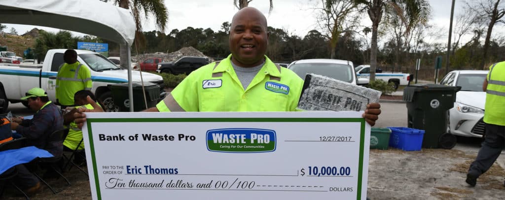 Waste Pro Recognizes Excellence in Safety with $10,000 Awards - Waste Pro