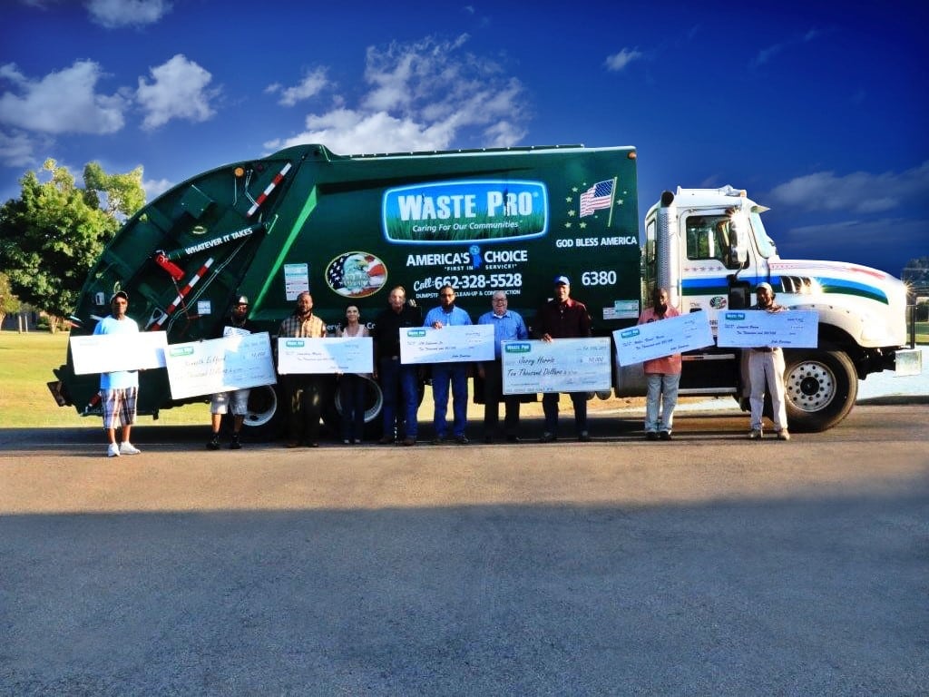 Waste Pro Drivers Earn $70,000 in Bonuses for Safe Driving - Waste Pro