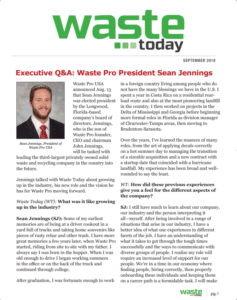 Sitting Down with Waste Pro’s New President - Waste Pro