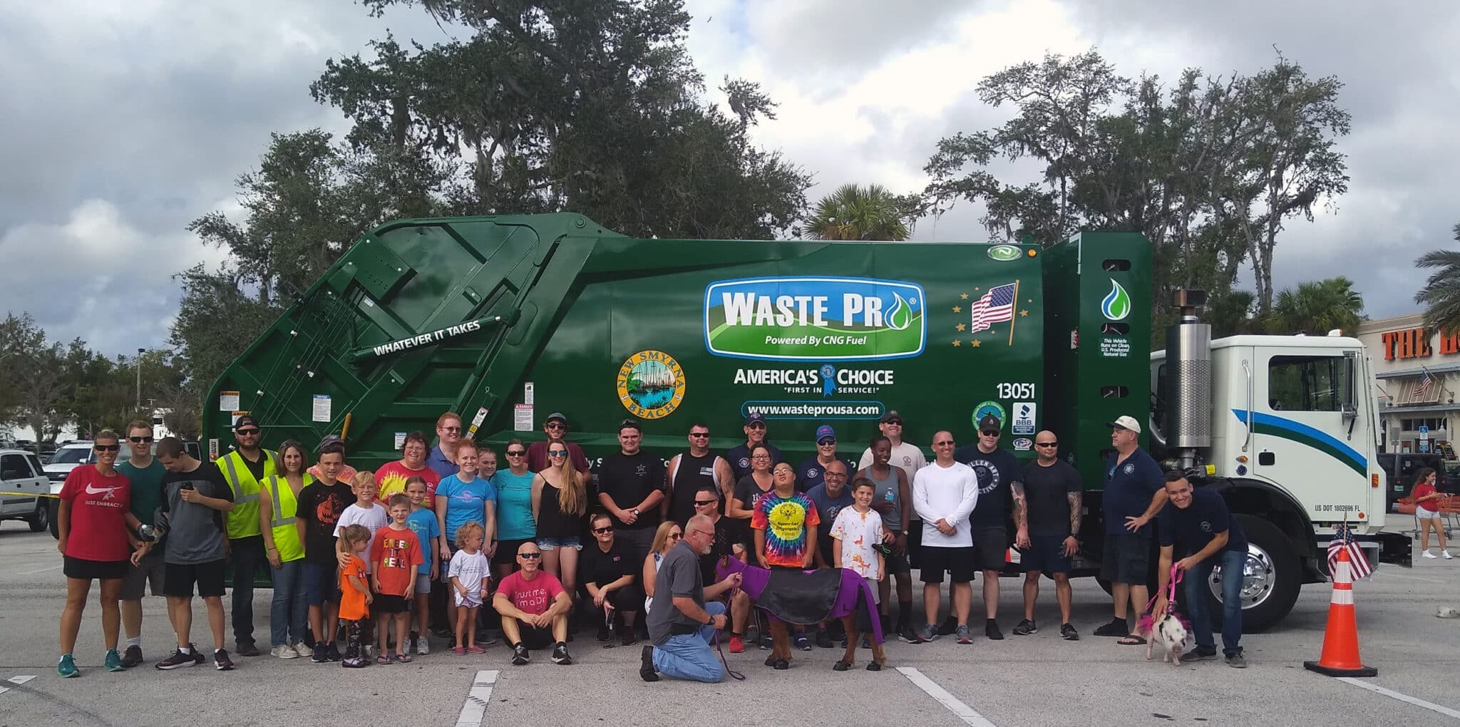 Teams Pull Trash for Special Olympics in Volusia County, FL - Waste Pro