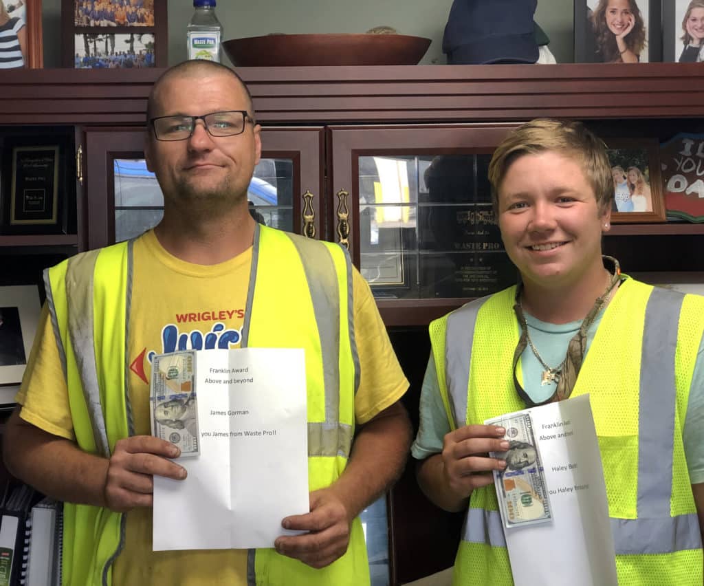 Waste Pro Crew Saves Man’s Life - Waste Pro