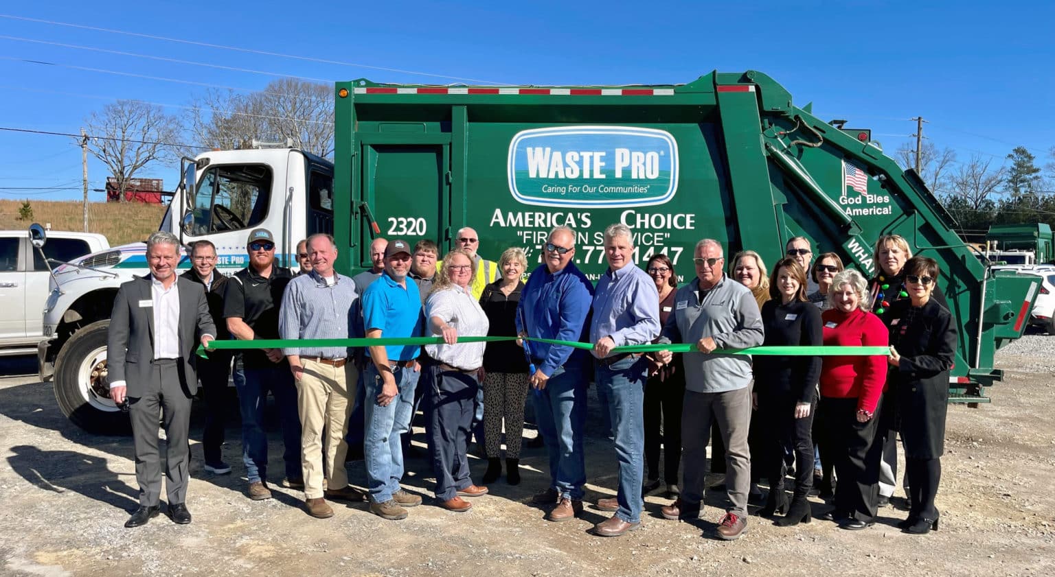Waste Pro abre nuevas instalaciones en Jasper, Georgia - Waste Pro