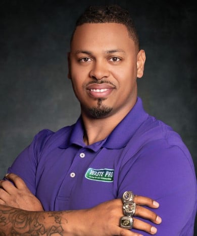 All-Star Athlete Chad Jones Joins Waste Pro – Louisiana - Waste Pro